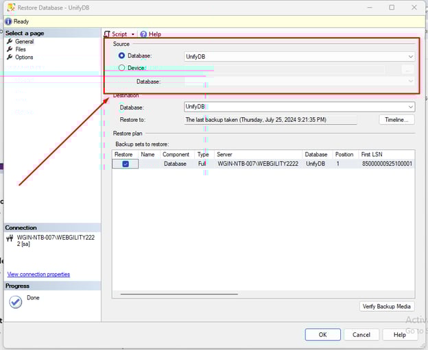 Error: Exclusive Access Could Not Be Obtained Because the Database is in Use. Restore Database ...